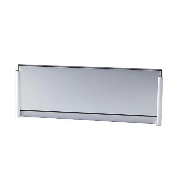 サイズ/約幅24×奥行8×高さ0.35cmアルミ表示面：約縦7.5×横23.5cm差し込みケース：約縦8×横24.5×厚さ0.74cm（最厚部）内容量/1枚材質/ベース：アクリル表示面、取り付け部：アルミ生産国/日本製●プレートのみの変更が...