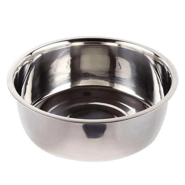 サイズ/約高さ11.5cm外径：約32.5cm内容量/1個材質/ステンレス製生産国/インド製●耐久性が高いステンレス素材を使用した洗い桶です。●錆びにくく、丈夫です。●つけ置き洗いや幅広い用途にお使いいただけます。※ゴム脚は付いていません。...