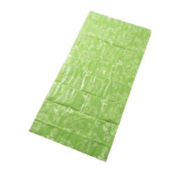 サイズ/約横90×縦180cm内容量/本体：1枚シートピン4本付材質/ポリエチレン、ポリプロピレン生産国/中国製●落ち着きのある色合いに、ボタニカル柄を合わせたシリーズです。●爽やかなグリーンのカラーが、シンプルで飽きのないデザインです。●...