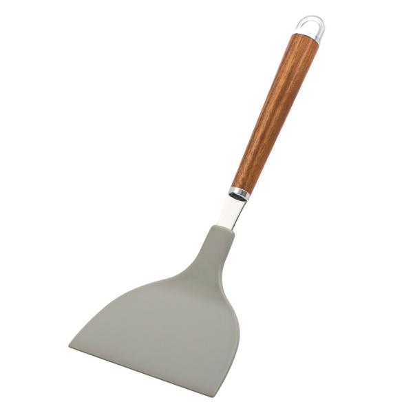 サイズ/約幅9×奥行4.8×高さ25cm重量/約64g内容量/1個材質/起し返し：ナイロンシャンク：18-8ステンレススチール口金・フック・尻金：真鍮にクロームメッキ柄部：天然木にウレタン塗装生産国/日本製パーツ別耐熱温度/ナイロン：180...