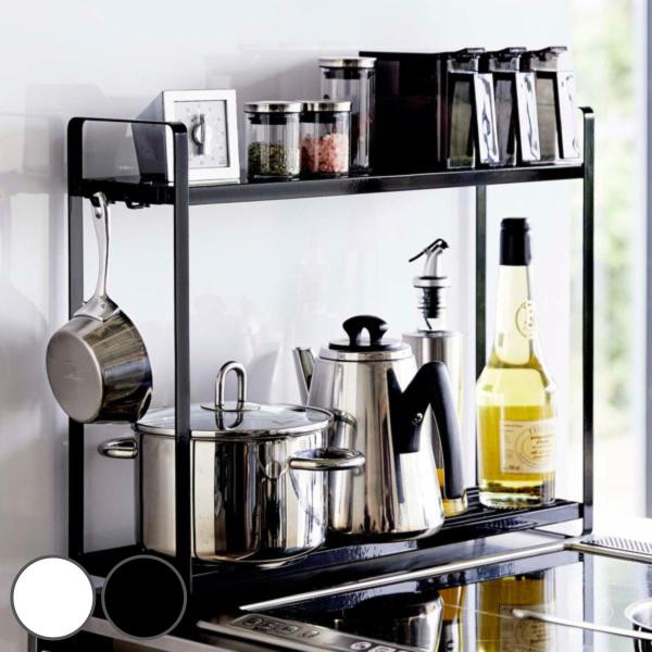 サイズ/約幅51×奥行14×高さ40cm上段棚：約幅48×奥行13.5cm下段棚：約幅48×奥行13.5×高さ30cm内容量/付属品：フック3個、六角レンチ材質/本体：スチール(粉体塗装）種類/ホワイト、ブラック生産国/中国製食器洗い乾燥機...