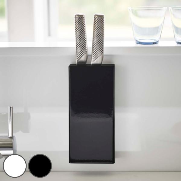 サイズ/約幅10×奥行3.5×高さ22cm重量/約580g内容量/1個材質/本体：スチール(ユニクロメッキ＋粉体塗装)、マグネット滑り止め：シリコーン種類/ホワイト、ブラック生産国/中国製食器洗い乾燥機/使用不可耐荷重/約1kg●冷蔵庫やシ...