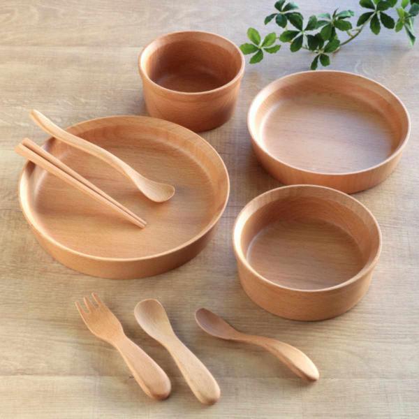 サイズ/プレートL：約直径18×高さ3cm約150gプレートS：約直径15×高さ3cm約100gボウルL：約直径12×高さ4cm約110gボウルS：約直径10×高さ5cm約80gスプーン丸：約幅2.3×高さ10.7cm約6gスプーン角：約幅...