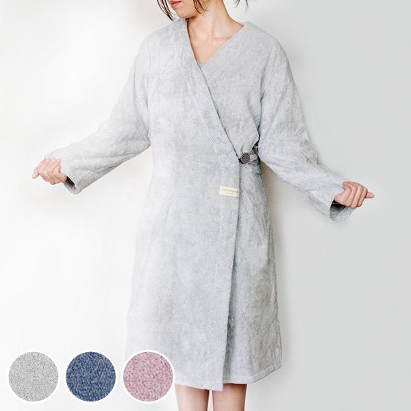 サイズ/肩幅：約40cm袖丈：約53cmウェスト：約43cm着丈：約105cm内容量/1枚材質/綿93％、ポリエステル7％パイル：綿100％種類/グレー、ネイビー、ピンク生産国/中国製乾燥機/使用不可●洗うほどにふっくら感が増して、しっかり...