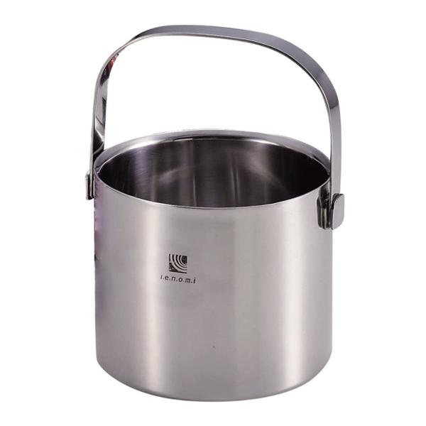 サイズ/約高さ12cm直径：約14cmハンドル立てた状態：約高さ21cm重量/約528g容量/約1.5L内容量/1個材質/18-8ステンレス鋼生産国/中国製●ダブルステンレスのアイスペールです。●中空二重構造になっており、熱の伝導を和らげま...