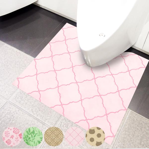 サイズ/約横60×縦55cm内容量/15枚入材質/表面（不織布）：ポリプロピレン裏面：ポリエチレン樹脂種類/ピンク、グリーン、ベージュ、モロッカンピンク、キャットベージュ生産国/中国製滑り止め/加工あり●汚れたら捨てるだけの使い捨てトイレマ...