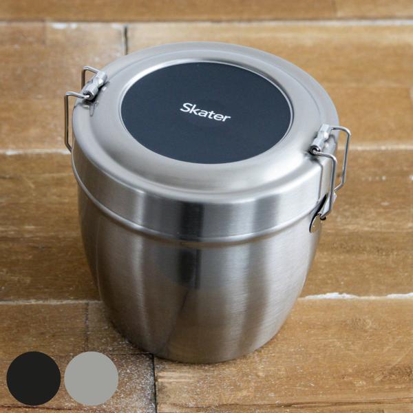 サイズ/約高さ13cm直径：約13cm重量/約495g容量/総容量：800ml（本体：480ml、中容器：320ml）内容量/1個材質/中容器・中蓋：ポリプロピレンパッキン：シリコーンゴム底板：熱可塑性エラストマー本体・蓋：ステンレス（アク...