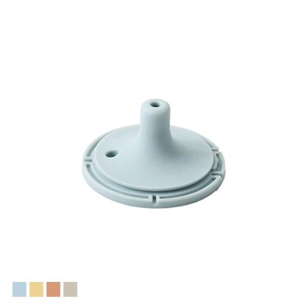 サイズ/約高さ3cm直径：約5.8cm重量/約14g内容量/1個材質/シリコーンゴムBPAフリー種類/ブルーグレー、イエロー、オレンジ、アイボリー生産国/中国製耐熱温度/100度食器洗い乾燥機/使用可能電子レンジ/使用不可●落ち着いたマット...