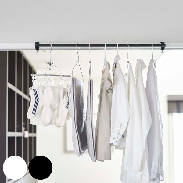 サイズ/外寸：約幅67.5×奥行5.5×高さ7cm内寸：約幅67×奥行3.5cm重量/約350g内容量/1個付属品：六角レンチ材質/本体：スチール（粉体塗装）種類/ホワイト、ブラック生産国/中国製耐荷重/約7.5kg●お部屋や浴室扉前の鴨居...