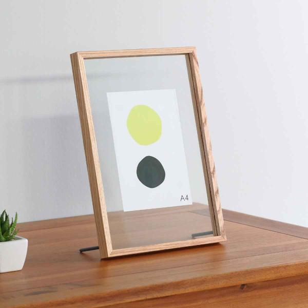 サイズ/約幅22×奥行2×高さ30.5cmパッケージサイズ：約幅23×奥行3×高さ30.5cm重量/約560g内容量/1個材質/ナチュラル：ホワイトオーク、ペーパー、ガラスグレー：MDF、ウッドシート、ペーパー、ガラス種類/ナチュラル、グレ...