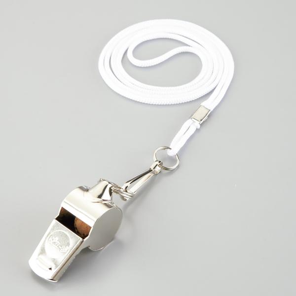 サイズ/本体/全長 約4(cm)重量/約15g容量/付属品：ヒモ内容量/1個材質/真ちゅうニッケルメッキカラー/シルバー生産国/中国製●誘導・指示・危険合図などの伝達に最適なホイッスルです。●情報伝達ツールにお使いいただけます。●遠くの人ま...