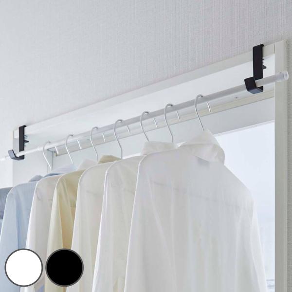 サイズ/約幅2×奥行6×高さ9cm重量/約85g内容量/2個入り付属品：六角レンチ材質/本体：スチール（粉体塗装）種類/ホワイト、ブラック生産国/中国製耐荷重/全体：約10kgホルダー1つあたり：約5kg●鴨居や窓枠に取り付ける室内物干しフ...