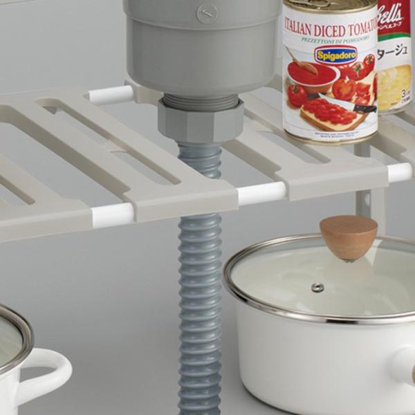 サイズ/排水管外径：約3.5cm長さ：約70cm（ネジ径：G2）重量/約206g内容量/1個材質/排水ホース：塩化ビニル樹脂防湿キャップ：塩化ビニル樹脂袋ナット：ポリプロピレン生産国/日本製●流し台排水トラップに取り付ける、排水管部品です。...