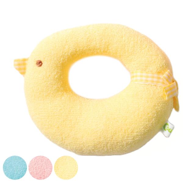 サイズ/約幅11×奥行3×高さ9cm内容量/1個材質/綿100％種類/ブルー、ピンク、イエロー生産国/日本製洗濯/手洗いのみ可能対象年齢/0歳〜●ママの肌の感触に似た柔らかくて、やさしい手触りのひよこのガラガラです。●安心の日本製で、何十年...