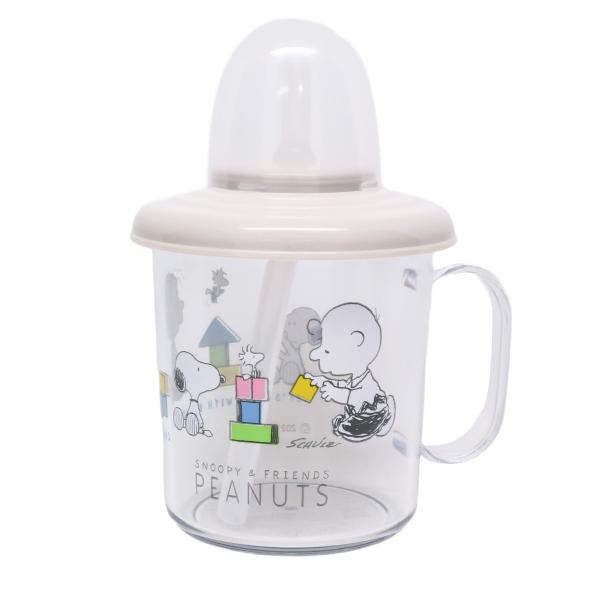 サイズ/約幅9.5×高さ12.5cm直径：約7.8cm容量/約210ml内容量/1個材質/本体：AS樹脂キャップ：ポリプロピレン吸い口：シリコーンゴムフタ・チューブ：ポリエチレン生産国/日本製パーツ別耐熱温度/本体：80度、キャップ・吸い口...