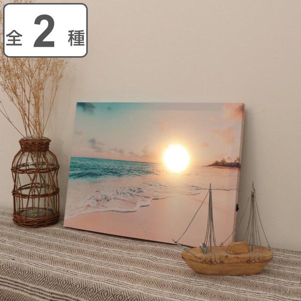 サイズ/約幅40×奥行2.5×高さ30cm重量/約510g内容量/1個材質/ポリエステル、木材、MDF種類/海、夜景生産国/中国製組立状態/完成品梱包サイズ/幅40×奥行2.5×高さ35cm●お部屋を華やかに演出するLEDキャンバスアートボ...