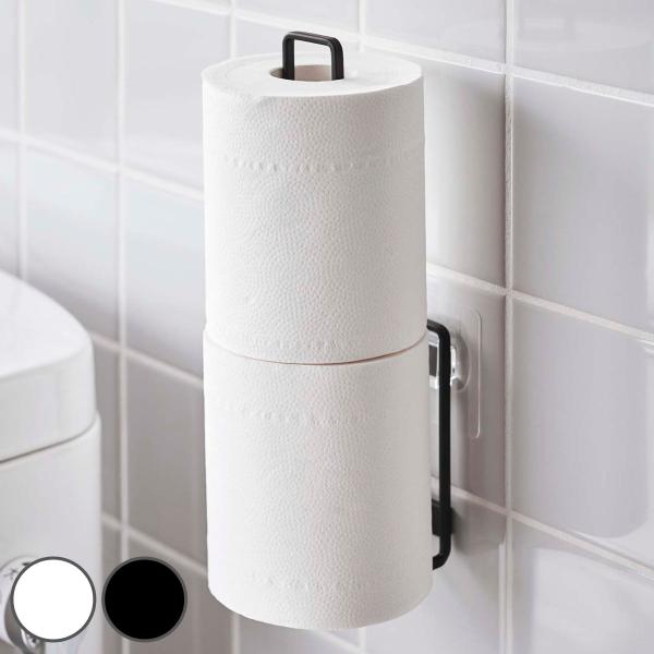 サイズ/外寸：約幅3.7×奥行7.3×高さ25cm内寸：約奥行6cmフィルムフック接着面（1つあたり）：約幅6×高さ6cm内容量/1個（本体、フィルムフック）材質/本体：スチール（粉体塗装）クッション：シリコーンフィルムフック：ポリカーボネ...