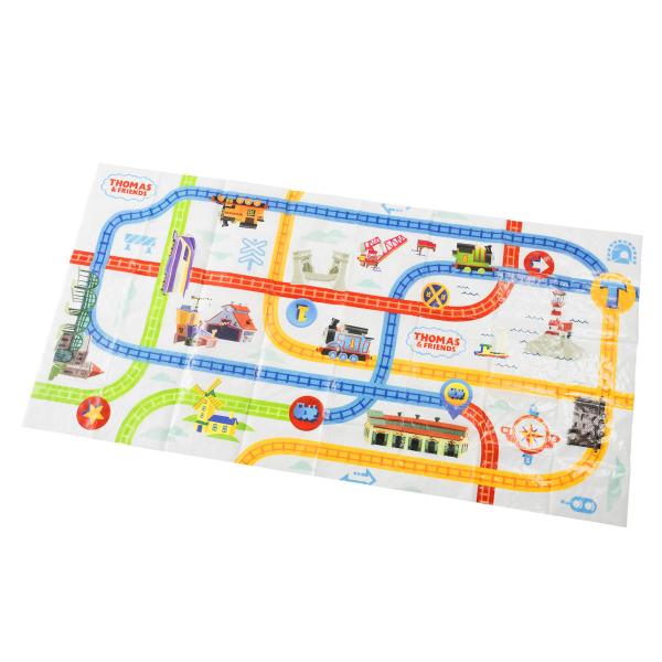 サイズ/約横180×縦90cm内容量/1枚材質/ポリエチレン・ポリプロピレン●遠足や運動会に最適な、きかんしゃトーマスのレジャーシートです。●2〜3人用なのでゆったりと座ることができ、ピクニックや花見などにも大活躍してくれます。ピクニックシ...