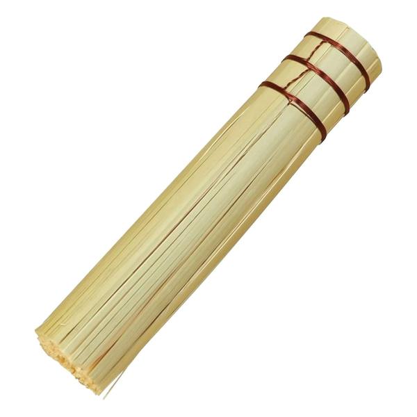 サイズ/約高さ18cm直径：約3.5cm重量/約69g内容量/1個材質/竹生産国/中国製食器洗い乾燥機/使用不可電子レンジ/使用不可●フライパンのお手入れにおすすめの竹ささらです。●鉄フライパンや中華鍋などの油分を残しつつ汚れだけを落として...