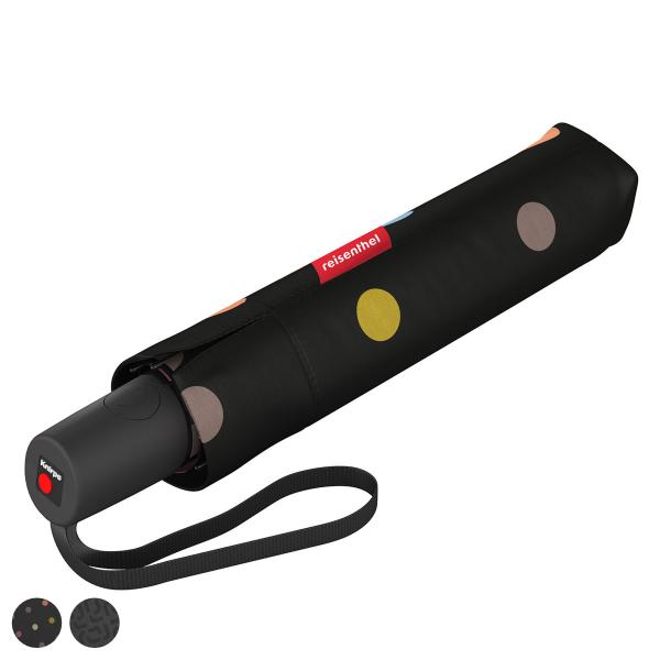 サイズ/収納時：約幅5×厚さ4.5×高さ28cm使用時：約直径97cm親骨の長さ：約55cm（8本骨）重量/約350g内容量/1本付属品：傘収納袋材質/シャフト：スチールフレーム：グラスファイバー、スチールグリップ：ABS樹脂傘生地組成：ポ...