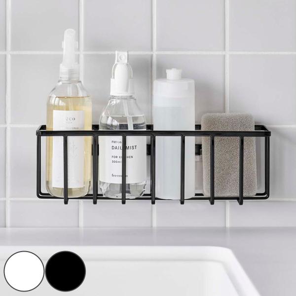 サイズ/外寸：約幅30.5×奥行8.5×高さ10cm内寸：約幅30×奥行6.5×高さ9cmフィルムフック：約幅6×高さ6cm内容量/1個付属品：フィルムフック×2材質/本体：スチール（ユニクロメッキ+粉体塗装）キャップ：シリコーンフィルムフ...