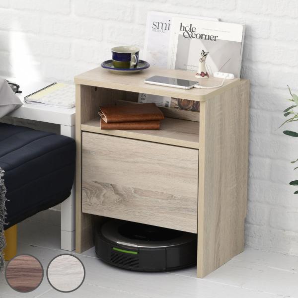 サイズ/約幅42×奥行30×高さ53.5cm内容量/1台付属品：可動棚板1枚材質/プリント化粧板（強化紙）種類/ダークブラウン、ナチュラル生産国/中国製天板耐荷重/約10kg棚板1枚あたり耐荷重/約5kg組立状態/お客様組立品梱包サイズ/幅...