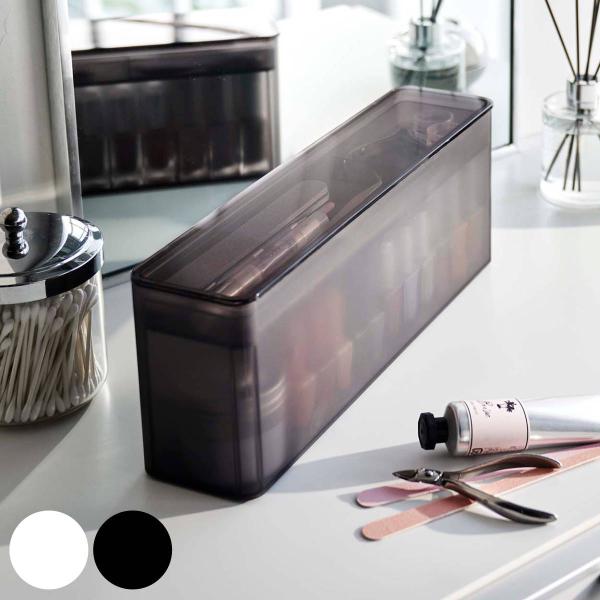 サイズ/外寸：約幅33×奥行7.7×高さ12cm内寸：約幅32×奥行6.8×高さ8.5cmトレー：約幅10.8・20.4×奥行6.4×高さ2.4cm重量/約560g内容量/1個材質/容器・トレー：PS樹脂蓋：アクリル樹脂種類/ホワイト、ブラ...