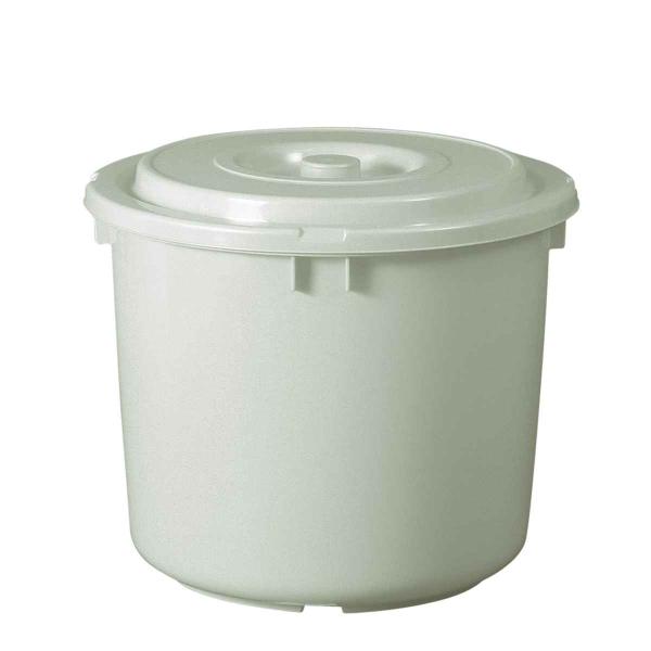 サイズ/約高さ38cm直径：約45.5cm容量/約40L内容量/1個付属品：押し蓋材質/本体・蓋：ポリエチレン押し蓋：ポリプロピレン生産国/日本製●お手軽に本格的な漬物作りができるプラスチック製の漬物容器40型（押し蓋付き）です。●プラスチ...
