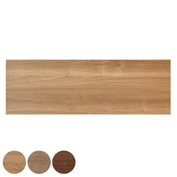 サイズ/約幅120×奥行40×高さ3cm内容量/1枚材質/強化紙化粧板、裏面：ベニヤ（ナチュラル、ウォールナット）、MDF（シャビーウッド）種類/ナチュラル、シャビーウッド、ウォールナット生産国/日本製天板耐荷重/30kg梱包サイズ/幅12...