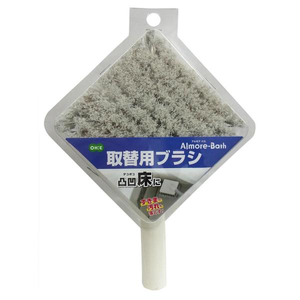サイズ/約幅12×奥行19.3×高さ7.4cm内容量/1個材質/柄・甲：ポリプロピレン、ABS樹脂ブラシ：ポリプロピレン生産国/中国製適合品番/63800・63810・63813・63814●本商品はアルモアバス伸縮ブラシ（63800・63...