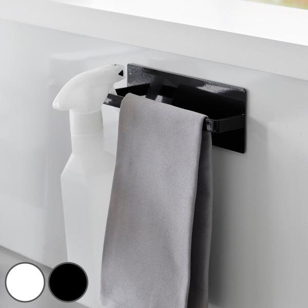 サイズ/外寸：約幅16.5×奥行4×高さ6cm内寸：約幅16×奥行3.5cm内容量/1個付属品：フック×2材質/本体：スチール（粉体塗装）、マグネット滑り止め：シリコーン種類/ホワイト、ブラック生産国/中国製耐荷重/ハンガー：約1kgフック...