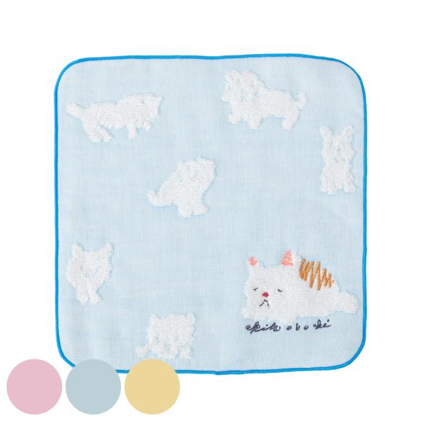 サイズ/約横25×縦25cm内容量/1枚材質/綿100%種類/ピンク、ブルー、イエロー生産国/日本製●ガーゼとパイルの両方の触感をお楽しみ頂けるミニタオルです。●ふんわりとボリュームのあるタオルで思わずほおずりしたくなるような触感です。●デ...