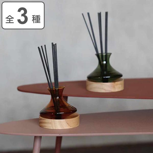 サイズ/約高さ10.5cm直径：約10cm重量/約445g内容量/1個材質/ガラス、木種類/シトラスブロッサム、フルーツオーキッド、ローズエボニー生産国/中国製●ゆらゆらと独楽のように揺れるリードディフューザーです。●火を使わないので様々な...