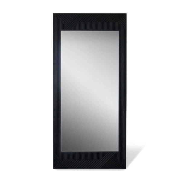 サイズ/約幅85×奥行30×高さ180cm内容量/1台材質/本体：天然木（オーク）、ミラー生産国/中国製組立状態/完成品梱包サイズ/幅185×奥行91×高さ70cm 29kg●置くだけで映える立て掛けミラー幅85×高さ180cmです。●全身...