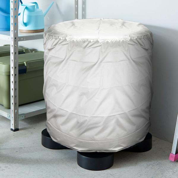 サイズ/パレット：約幅70×奥行70×高さ7cmカバー：約直径65×高さ80cm重量/約1.6kg内容量/パレット1個、カバー1枚材質/パレット：ポリプロピレン、ポリエチレンカバー：ポリエステル生産国補足/パレット：日本、カバー：中国耐荷重...