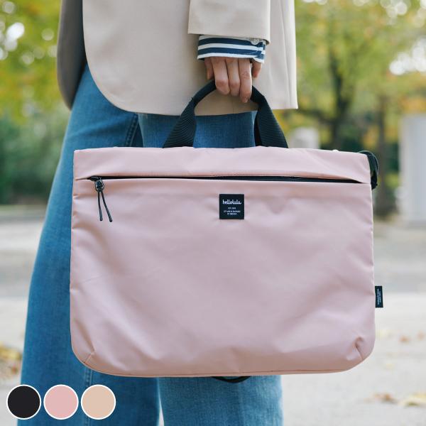 サイズ/約幅41×奥行2.5×高さ29cm重量/約310g内容量/1個材質/リサイクルポリエステル100％種類/RavenBlack、BlossomPink、WheatKhaki生産国/中国製●16インチまでのノートパソコン、書類、筆記用具...