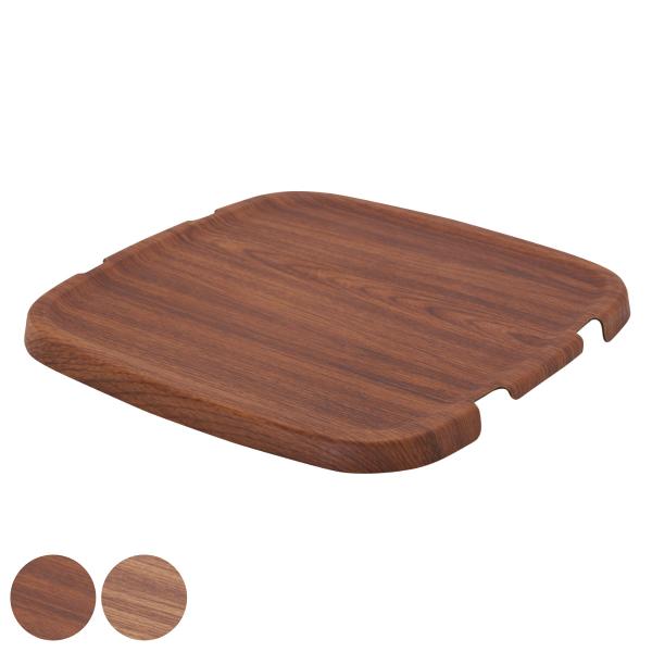 サイズ/約幅36×奥行36.5×高さ2.2cm内容量/1個材質/PS（ポリスチレン）種類/マホガニー、チェリーウッド●「baquet」専用フタ「onbaquet」Mサイズです。●「baquet」のスタッキングを可能にし、塵や埃の進入を防ぎま...