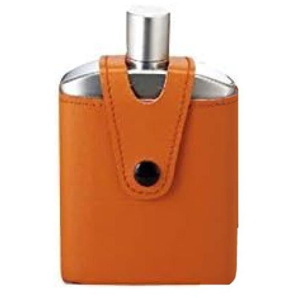 サイズ/約幅7×奥行2.2×高さ10.5cm重量/約124g容量/約100ml内容量/1個付属品：本革ケース材質/本体：18-8ステンレス、ポリプロピレンケース：本革、シリコーンゴム生産国/中国製●ウイスキーを気軽に持ち運べるステンレス製の...