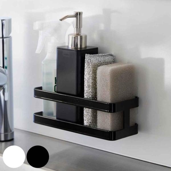 サイズ/約幅18×奥行7.5×高さ6cmフィルムフック接着面：約幅5×高さ5cm（1つあたり）重量/約340g内容量/1個付属品：フィルムフック×2、クッション×2材質/本体：スチール（ユニクロメッキ＋粉体塗装）クッション：シリコーンフィル...