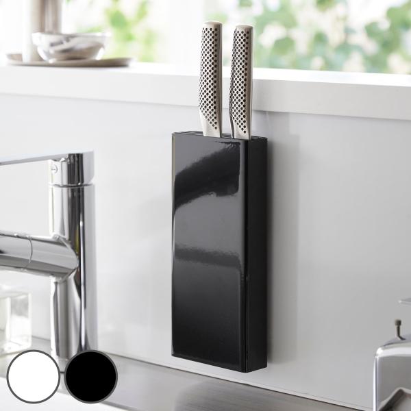 サイズ/約幅10×奥行4×高さ22cmフィルムフック接着面：約幅6×高さ6cm対応サイズ包丁：刃渡り約22cm以内・差し込み口幅約9.5cm以内・厚み約4mm以内重量/約515g内容量/1個付属品：フィルムフック、クッション材質/本体：スチ...