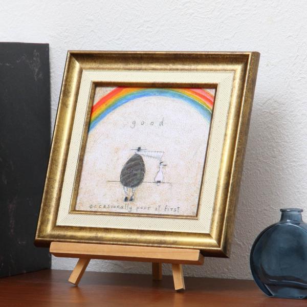 サイズ/約横23.5×縦23.5cm重量/約0.4kg内容量/1枚付属品：額（吊金具付き）、額吊紐材質/樹脂フレーム仕様:絵の表面を特殊ゲル加工●イギリスの女性作家サム・トフトのアートフレームです。●絵と額がセットになった商品です。●熟練し...