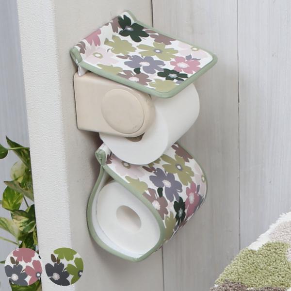 サイズ/内容量/1個材質/ポリエステル92％ポリウレタン8％種類/ピンク、グリーン生産国/中国製●優しい色合いと花柄が可愛いペーパーホルダーカバーです。●さらりとした手触りが心地良いポリエステル製です。●取付簡単で、予備のペーパーが1つスト...