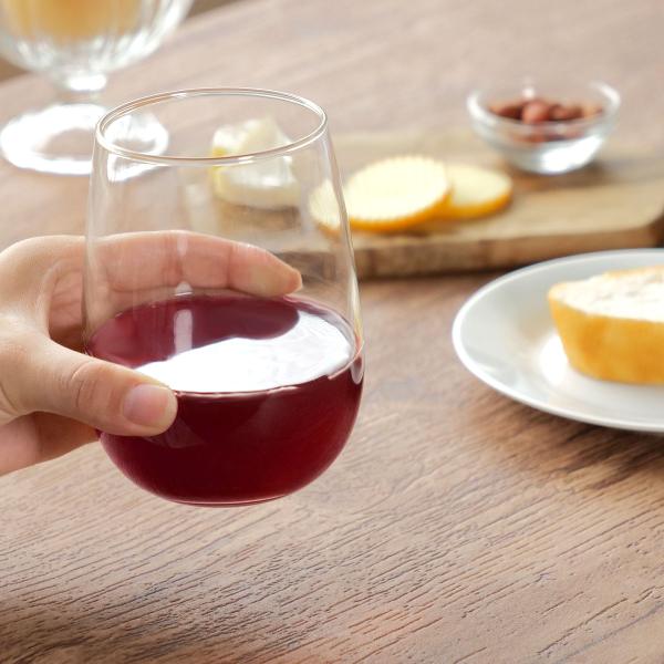 サイズ/約高さ11.5cm直径：約7cm重量/約175g容量/約490ml内容量/1個材質/ソーダガラス生産国/イタリア製食器洗い乾燥機/使用不可電子レンジ/使用不可オーブン/使用不可●日常使いできるワイングラス490ml●Borgonov...