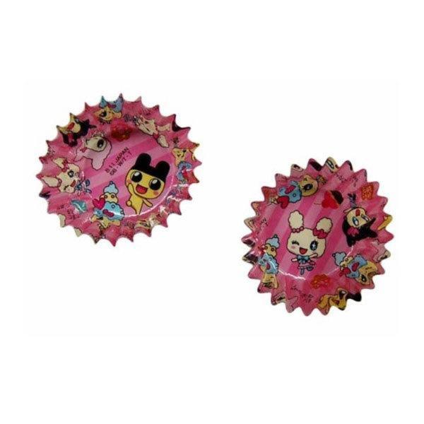 サイズ/約高さ1.9cm直径：約4.9cm底：直径約3.1cm内容量/30枚入材質/ポリエチレンテレフタレート樹脂、紙生産国/日本製耐熱温度/140度電子レンジ/使用可能●みんなだいすきなたまごっちのお弁当カップです。●電子レンジにも使えます。