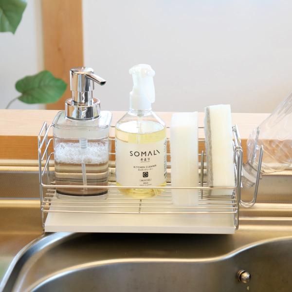 サイズ/約幅25×奥行10.5×高さ12.6cm内寸：約幅23.8×奥行9.3×高さ（手前）3（奥）7.5cmトレー：約幅23.7×奥行10×高さ2cm重量/約400g内容量/1個付属品：脚ゴム4個材質/本体・仕切りパーツ・2連フック：18...