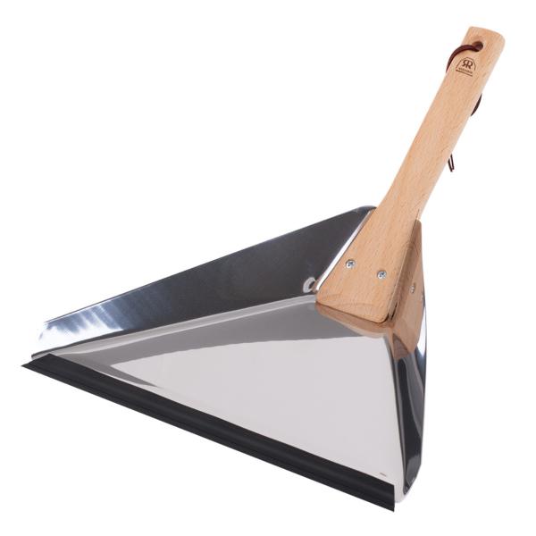 サイズ/約横26×縦36cm内容量/1個材質/ビーチ、ステンレス生産国/ドイツ製●道具としての機能性を追及した美しくてシンプルなデザインのちりとりです。●変形しにくいステンレスは重量がある分、接地した際に安定します。●掃き入れ口には細かいゴ...