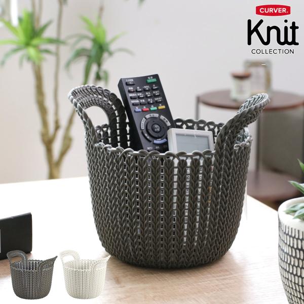 サイズ/約幅23×奥行19×高さ18.5cm容量/約3L内容量/1個材質/ポリプロピレン種類/ホワイト、ブラウン生産国/ポーランド製生産国補足/ポーランド、またはルクセンブルク●オランダ発の樹脂製品メーカー「CURVER」による、手編みニッ...
