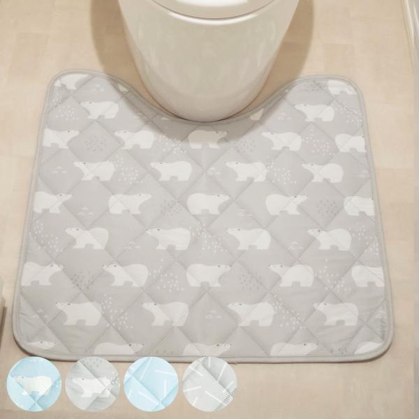 サイズ/約横60×縦50cm内容量/1枚材質/表生地：ナイロン100％中材：ポリエステル100％種類/シロクマブルー、シロクマグレー、スプレーブルー、スプレーグレー生産国/中国製洗濯/洗濯機使用可能（ドラム式不可）乾燥機/使用不可滑り止め/...