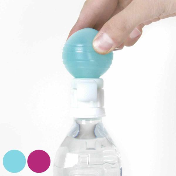 サイズ/約幅4.8×奥行4.9×高さ7.5cm重量/約47g内容量/1個材質/キャップ：ポリアセタールポンプ：エラストマー種類/ピンク、ブルー生産国/中国製耐熱温度/60度●飲み残したペットボトルの炭酸飲料をおいしくキープしてくれる便利なキ...