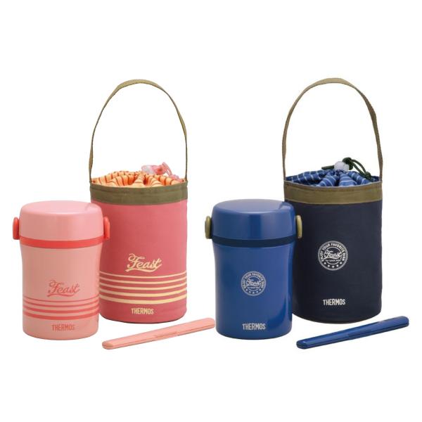 サイズ/約幅13×奥行11.5×高さ17.5cm重量/約600g容量/総容量：690mlおかず容器：220mlスープ容器：200mlごはん容器：270ml（お茶碗約1.3杯）内容量/1個（ご飯容器、おかず容器、スープ容器、保温容器、専用バッ...